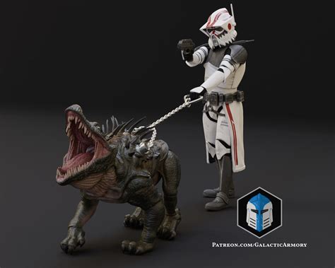 Sergeant Hound And Grizzer Figurine 3d Print Files Galactic Armory