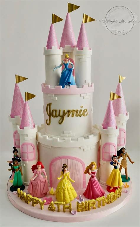 Princess Themed 2 Tier Castle Cake Artofit