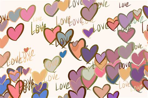 발렌타인 데이 축 하 또는 기념일에 대 한 추상적인 사랑 벽지 축제 웹 및 크리에이 티브 0명에 대한 스톡 벡터 아트 및 기타