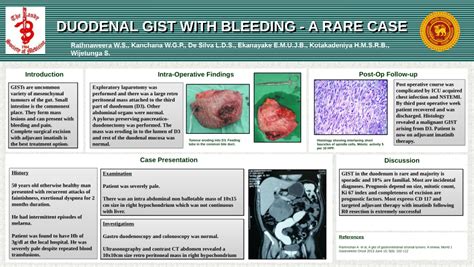 Pdf Duodenal Gastrointestinal Stromal Tumour Gist With Bleeding A Rare Case