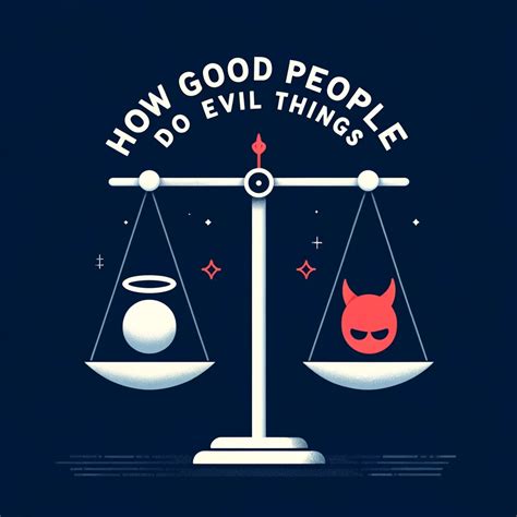 Why Good People Do Bad Things Understanding The Psychology