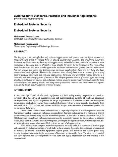 embedded systems security pdf bios embedded system
