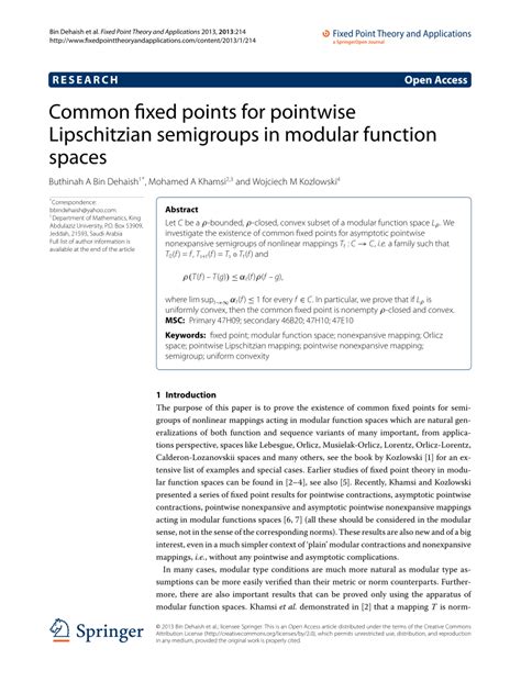 pdf common fixed points for pointwise lipschitzian semigroups in