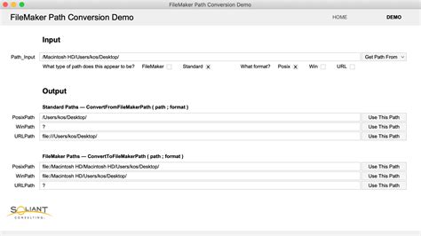 How To Use The Path Conversion Functions In Filemaker 19