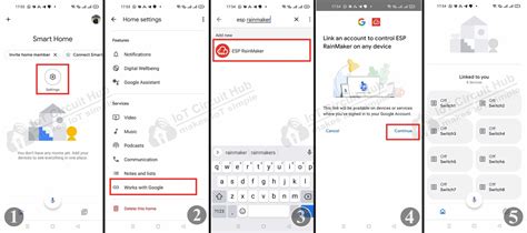 ESP RainMaker Google Home Tutorial IotCircuitHub