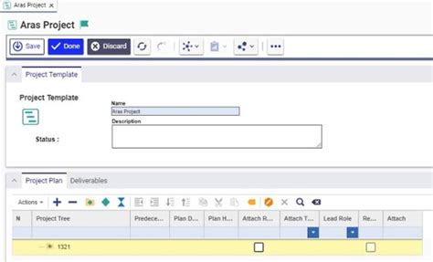 ‘project Plan Relationship For Project Items