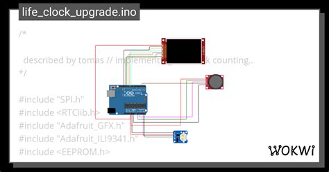 Lifeclocko Wokwi Esp32 Stm32 Arduino Simulator