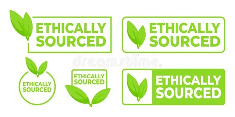 sourced labels stock illustrations 5 sourced labels stock