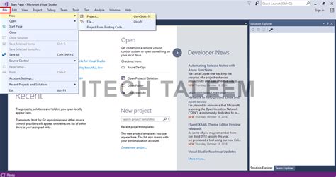 How To Create C First Project
