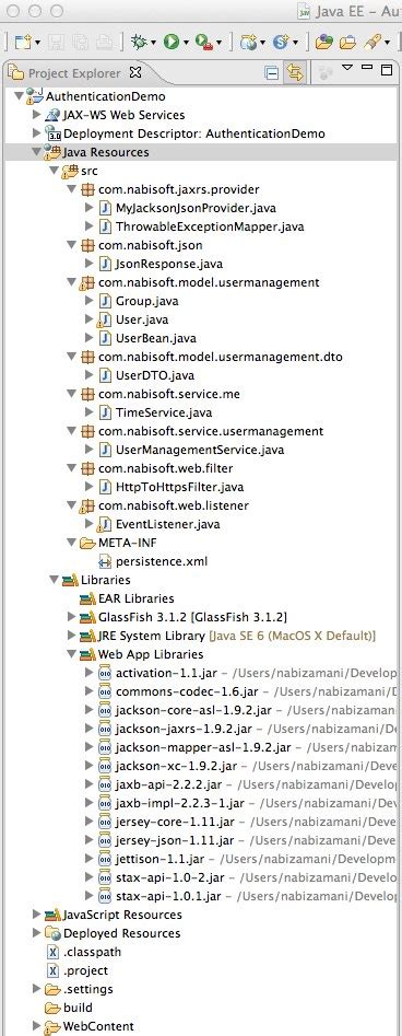 Securing Java EE Web Applications On Glassfish Using JAAS