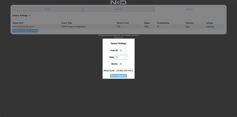 Sensor Configuration Using Micro Gateways NCD Io