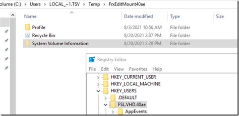 FSLogixMounting VHD Files With Frxcontext Exe Everything Xen
