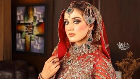 Jannat Mirza Looks Ravishing In A Scarlet Red Bridal Lehenga Pictures Lens