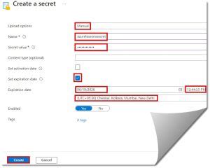How To Create Secret In Azure Key Vault Azure Lessons