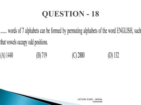 Extra Practice Problems Pandc Class Xi Module 1 Ppt
