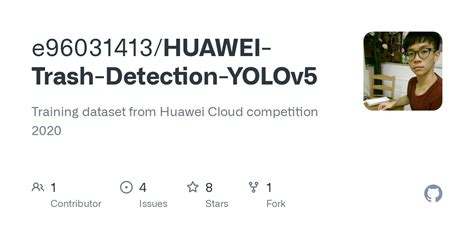 Github E Huawei Trash Detection Yolov Training Dataset From Huawei Cloud Competition