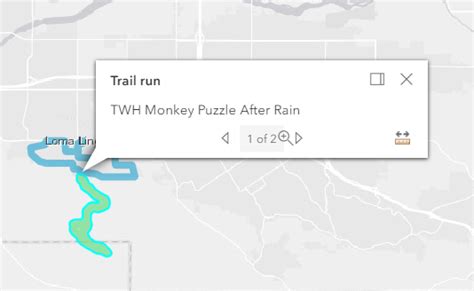 solved popup actions overlapping feature navigation arrow esri
