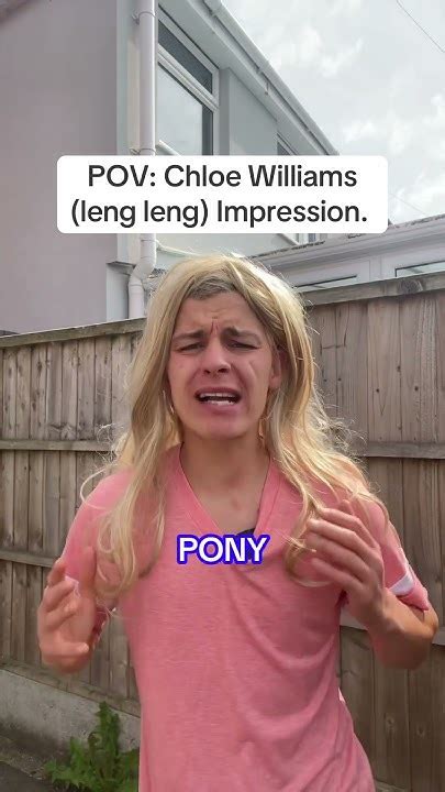 Impressions Chloe Williams Tiktok Star Impression Youtube