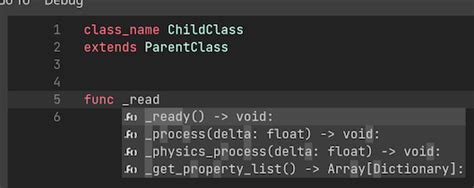 User Classes Does Not Get Autocmpletion Issue Godotengine Godot Github