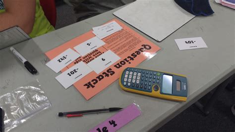 Evaluating Expressions Question Stack Activity Advanced Math Love