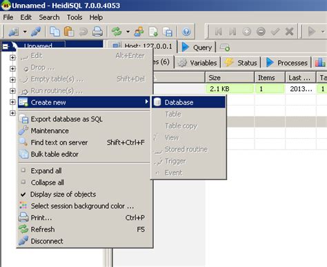 Mysql Berbasis Gui Dengan Menggunakan Heidisql Rivai Namikaze