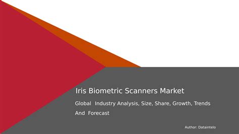 Iris Biometric Scanners Market Report Global Forecast From 2025 To 2033