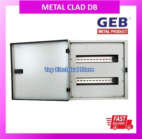 Geb Maxguard Metal Clad Db 2 Row 14 Way Distribution Box Electrical Box