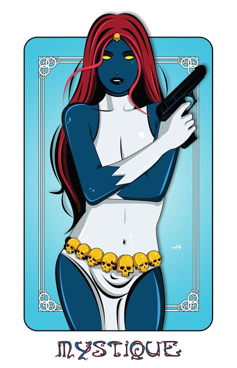 Mystique Andrew C Formosa Crystal Marvel Comics Irene Adler And