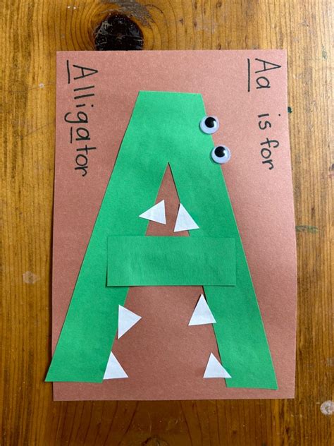 Preschool Letter A Template