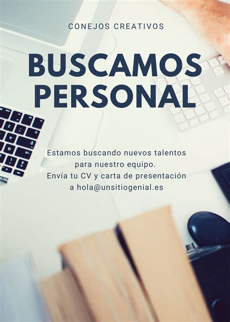 Ejemplo De Anuncio De Oferta De Empleo