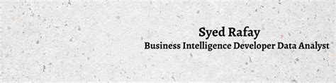 Syed Rafay Reporting Analyst Ecomall New Zealand Linkedin