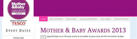 Mother And Baby Awards Web Design Refresh Measured Designs
