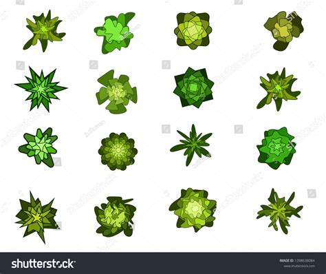 Tree Plan Landscape Design Green Environment Stock Vector Royalty Free 1398638084 Shutterstock
