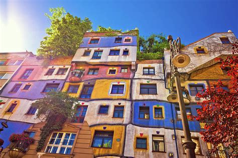 Colorful Hundertwasserhaus Architecture Of Vienna View Photograph By