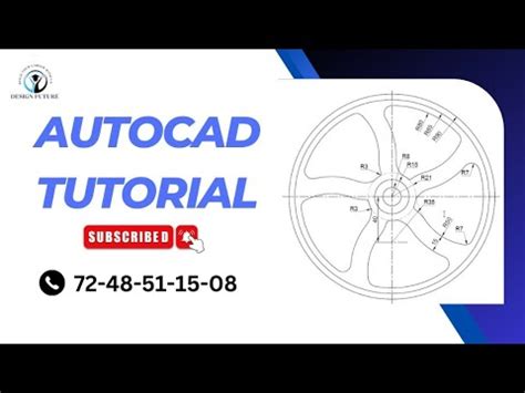 How To Make A Wheel In Autocad 10 Autocad Tutorial For The Beginners