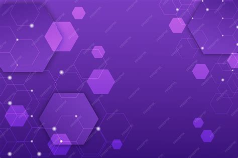Premium Vector Gradient Geometric Honeycomb Shapes Background