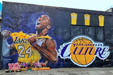 Kobe Bryant And Nipsey Hussle Murals In Los Angeles Southern California