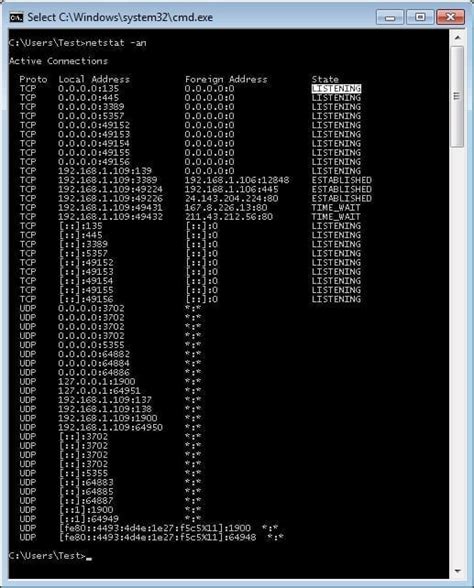 Using Netstat Command To Monitor Network Traffic
