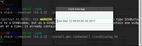 Graphical User Interface With Gtk