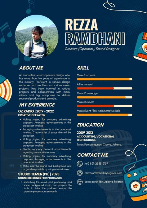 rezza ramdhani on linkedin let me introduce you to my creative resume