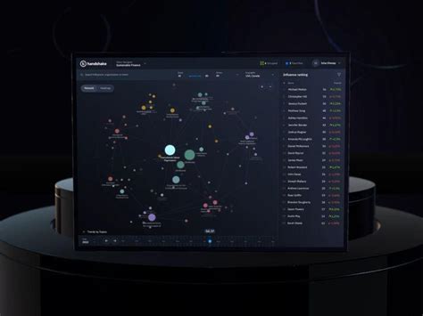Handshake Influence Dashboard Design Artofit