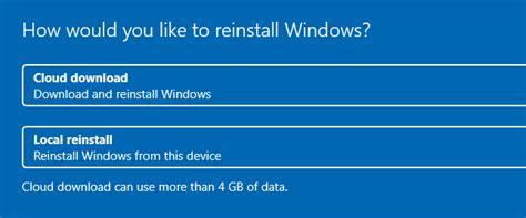 Reinstall W11 Cloud Or Local Solved Windows 10 Forums