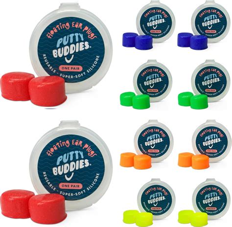 Putty Buddies Floating Earplugs For Swimming And Bathing Invented By