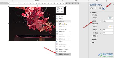 Word怎么调整图片清晰度 Word调整图片清晰度的方法 极光下载站