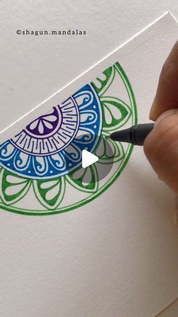 Mandala Artist Shagun Goyal On Instagram Rainbow Mandala Made For