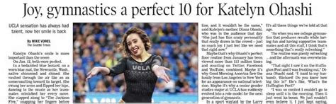 Ncaa Video Vault Katelyn Ohashis Floor Routine At The 2019 Gymnastics