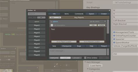 Management Tools For The Ummorpg