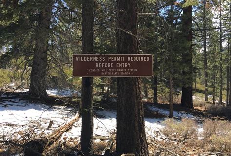 Dry Lake Backpacking Campground Forest Falls California