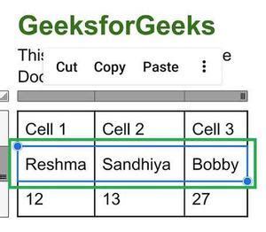 How To Merge Cells In Google Docs A Step By Step Guide GeeksforGeeks
