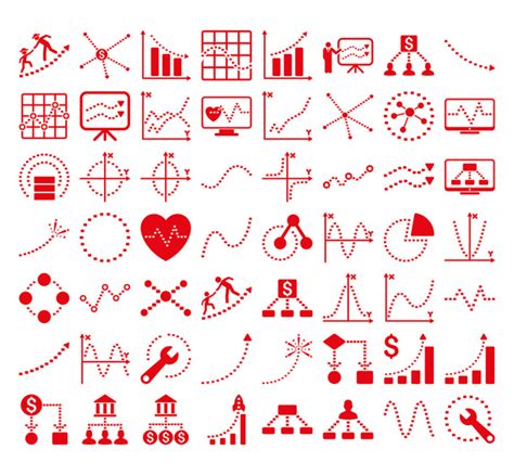 Dotted Function Chart Free Stock Vectors